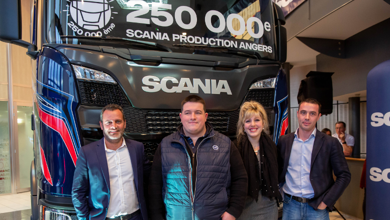 L'usine Scania d'Angers a livré son 250 000e camion - Actualité Angers ...